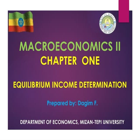 Macroeconomics II Chapter one .pptx