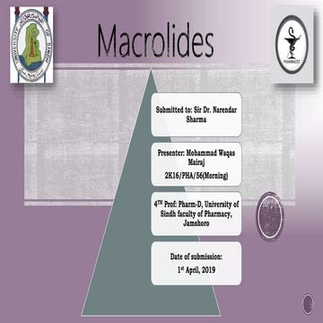 Macrolides | PPT