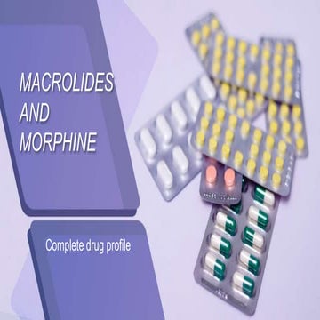 macrolides_classification and_morphine.pptx