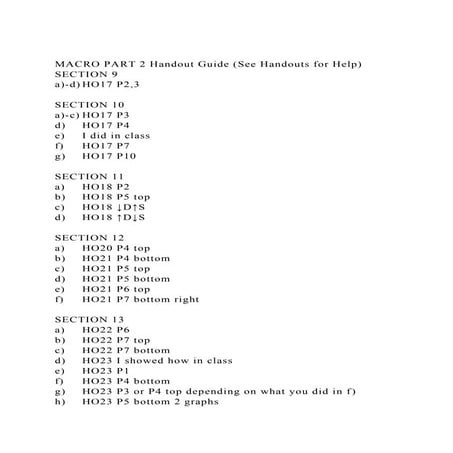 Macro Part 2 Handout Guide See Handouts For Helpsection 9adocx