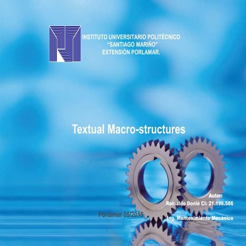 Textual Macro-Structure | PPT