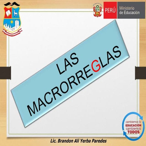 MACRORREGLAS MACROESTRUCTURA TEXTUALES .pptx