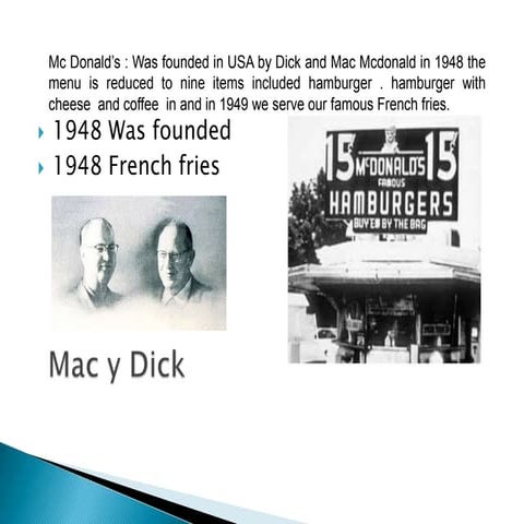 mc donalds | PPTX