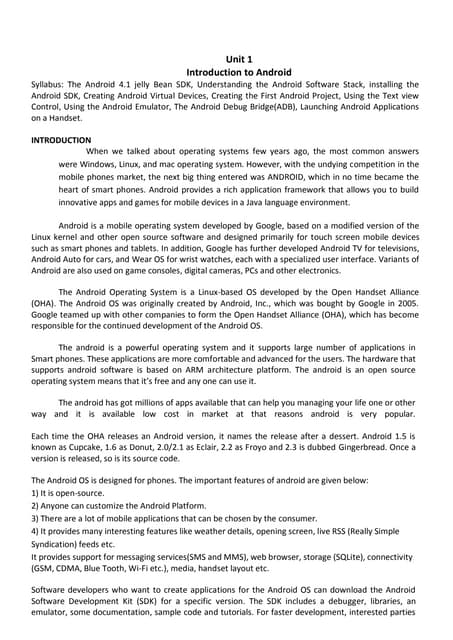 Mobile Hacking Unit 1 Pdf