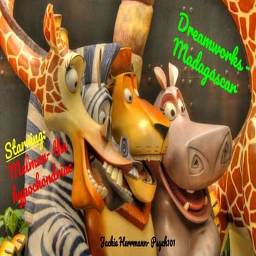 Madagascar - Melman - Hypochondriac | PPTX