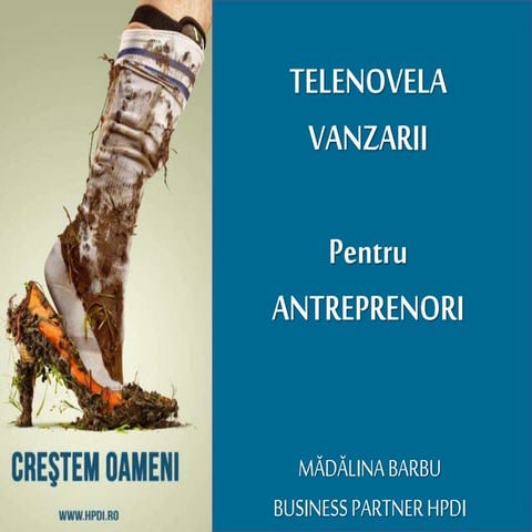 Madalina Barbu - Telenovela vanzarii pentru antreprenorii - Business ...