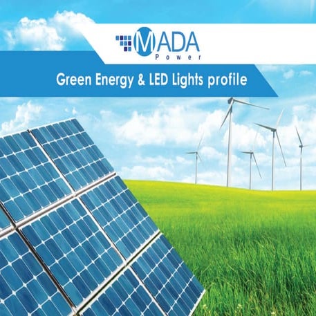 MADA Holding - Green Energy & Led Lights Bussiness Unit Profile ( MADA ...