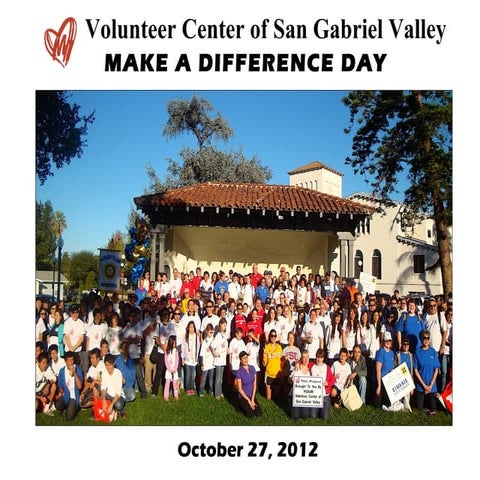 Make A Difference Day 2012 | PPT