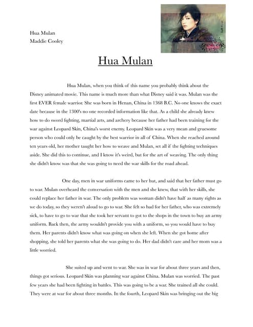 Mulan | PPT