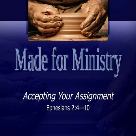 Made for Ministry | PPT
