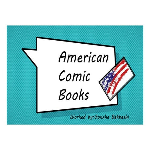 american comic books presentation | PDF