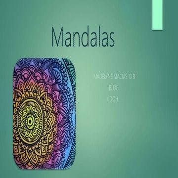 Mandalas | PPTX