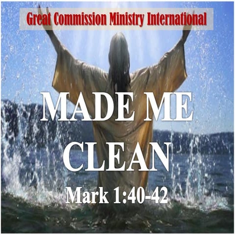 Made Me Clean | PPT