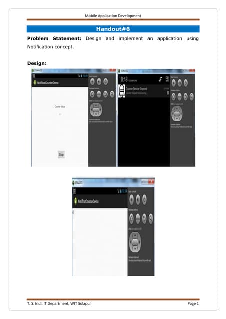 MobileAppDev Handout#9 | PDF