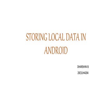Android Storage - Internal and External Storages | PDF