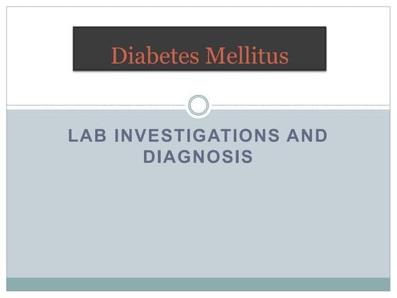 Obesity and diabetes [autosaved] | PPTX