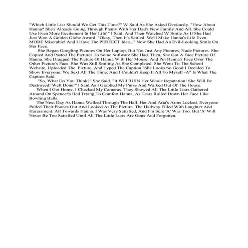 Madi - Which Little Liar | DOCX