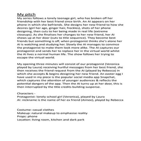 The--Fraud: Netflix Original Media Pitch | DOCX