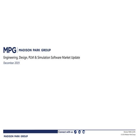MPG Engineering, Design, PLM, and Simulation Software Market Update - 2019 | PDF