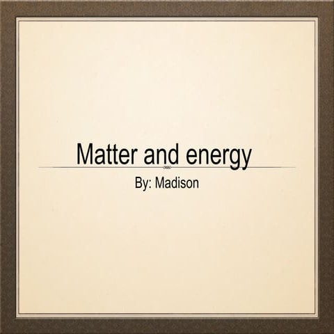 Madisons powerpoint final | PPT