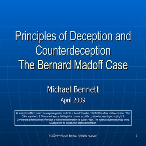 Madoff Rotary Presentation Apr23 | PPT