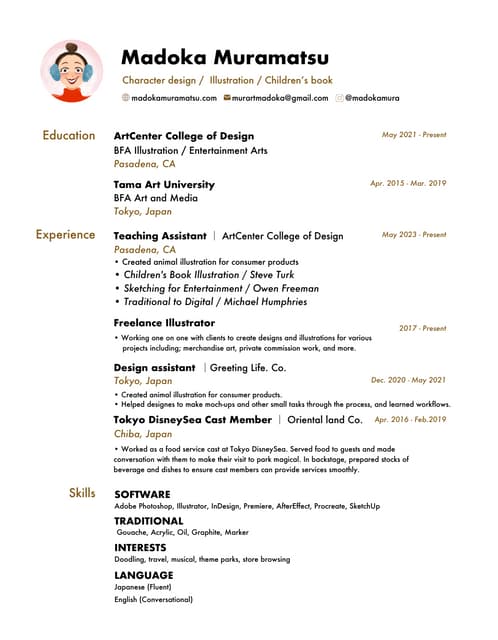 Madokamuramatsu presentations