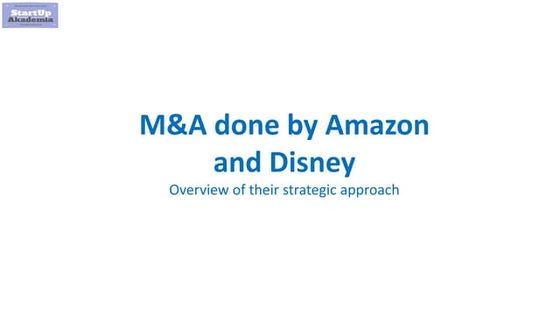 Amazon company presentation | PDF