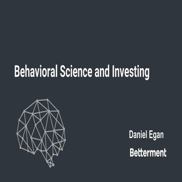 FXD 2017: Behavioral Design at Betterment | PPTX
