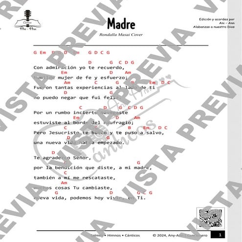 Madre _ canto del dia de las madres letra y acordes.pdf