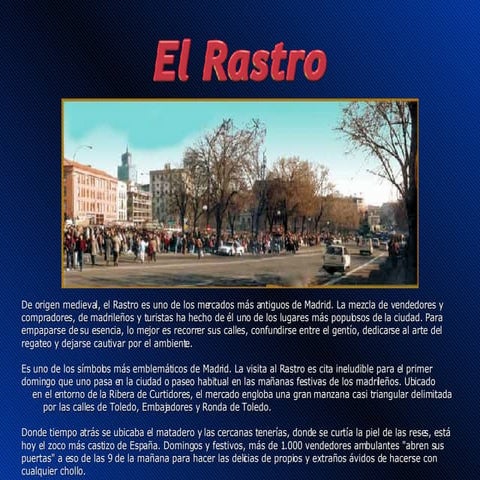Madrid - El Rastro | PPS