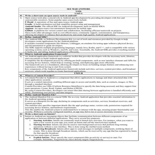 Android application-component | PPTX
