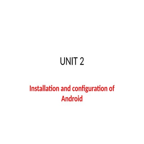 MAD_UNIT-2.pptx mobile application development | PPTX