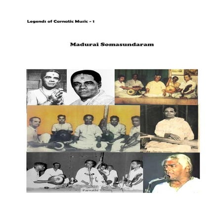 Madurai somasundaram | PDF