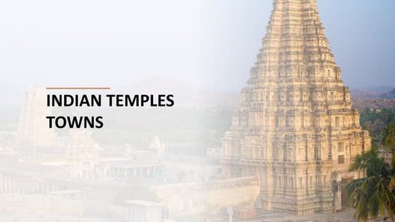 TEMPLE TOWN - Madurai and Omkareswar, India | PPT