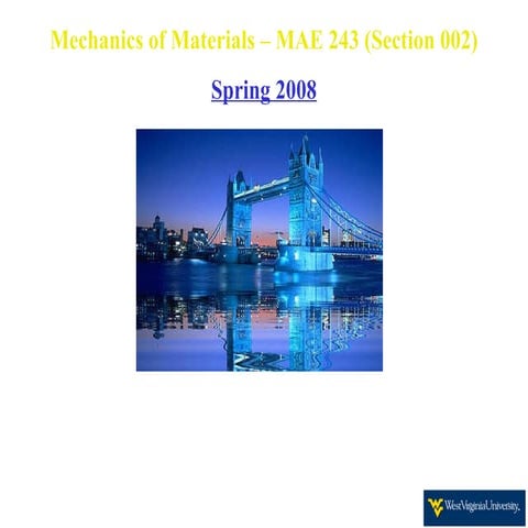 Mechanics of Materials | PPT