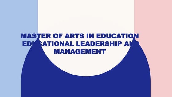 Theories of Educational Management | POT | Professional School ...