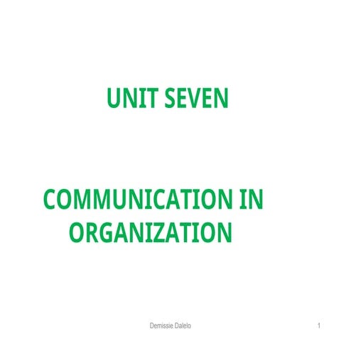 MA EdLM Organization Communication Chapter 7 ppt.ppt