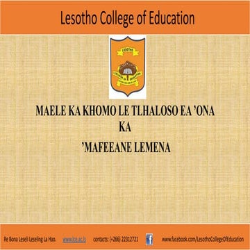 Maele a Sesotho