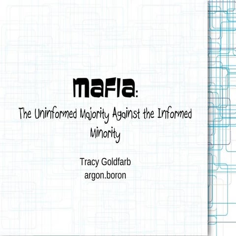 Mafia presentation | PPT