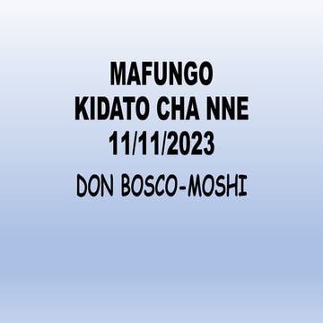 MAFUNGO.. ya mwaka wa tano ya jumapili ya erv juy poi yu tfredrf ggf ...