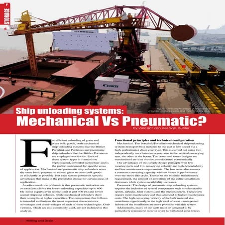 Ship unloading systems: Mechanical Vs Pneumatic? | PDF