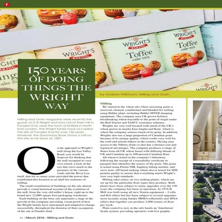 150 YEARS OF DOING THINGS THE WRIGHT WAY | PDF