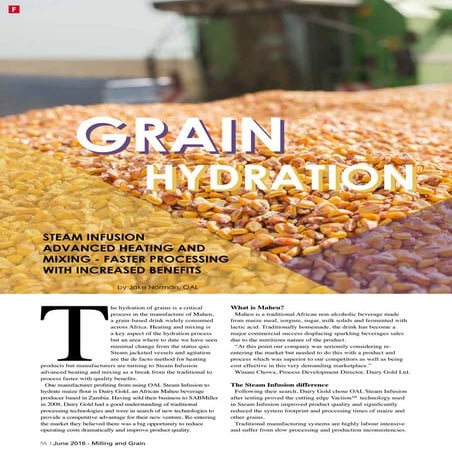 GRAIN HYDRATION | PDF