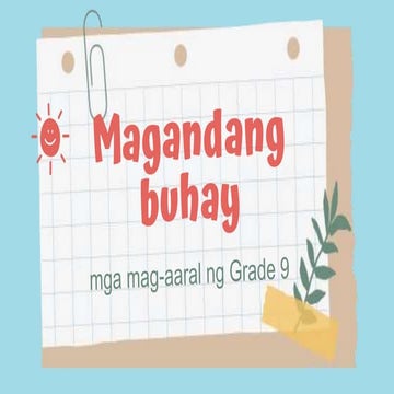 Magandang buhay.pptx