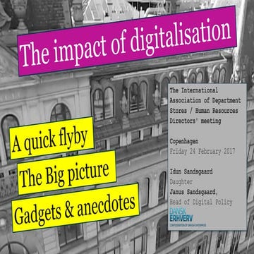 The impact of digitalisation | PPTX