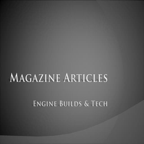 Magazine Articles | PPT
