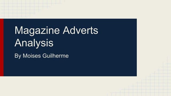 Conventions of advert | PPT