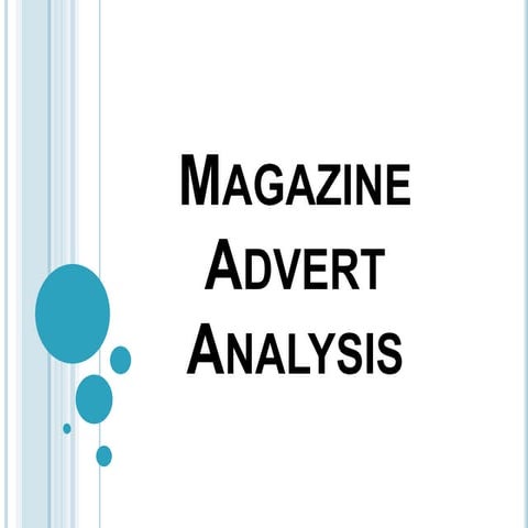 Analysis of magazine double spread | DOCX