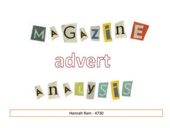 Advert Analysis - Florence and the Machine | PDF