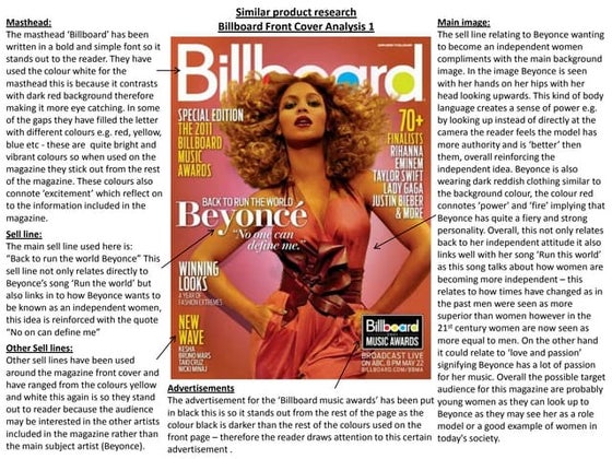 Magazine analysis | PDF